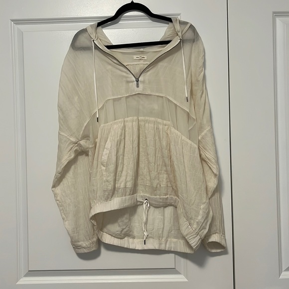 Urban Outfitters | Tops | Lightweight Baggy Quarterzip Hoodie | Poshmark
